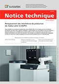 Notice technique Remplacement des installations de production de chaleur selon le MoPEC ...